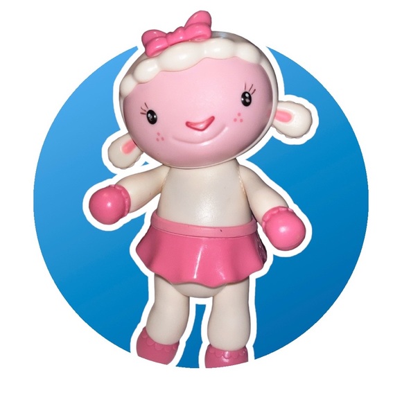 Toys | Disney Lambie The Lamb From Doc Mcstuffins 7 Toy Figure Cake ...